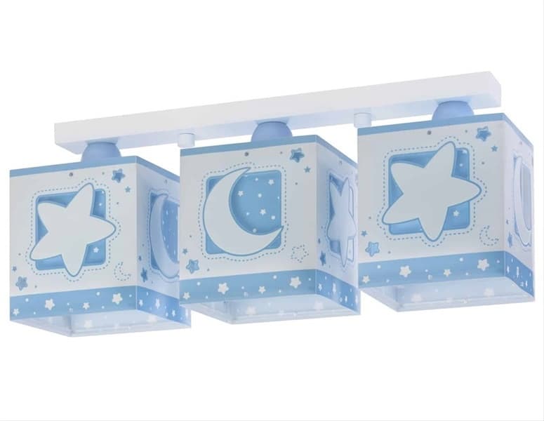 Blue Moon τρίφωτο οροφής ράγας Κωδικός:63233 NT - Φωτιστικά Blue moon ...